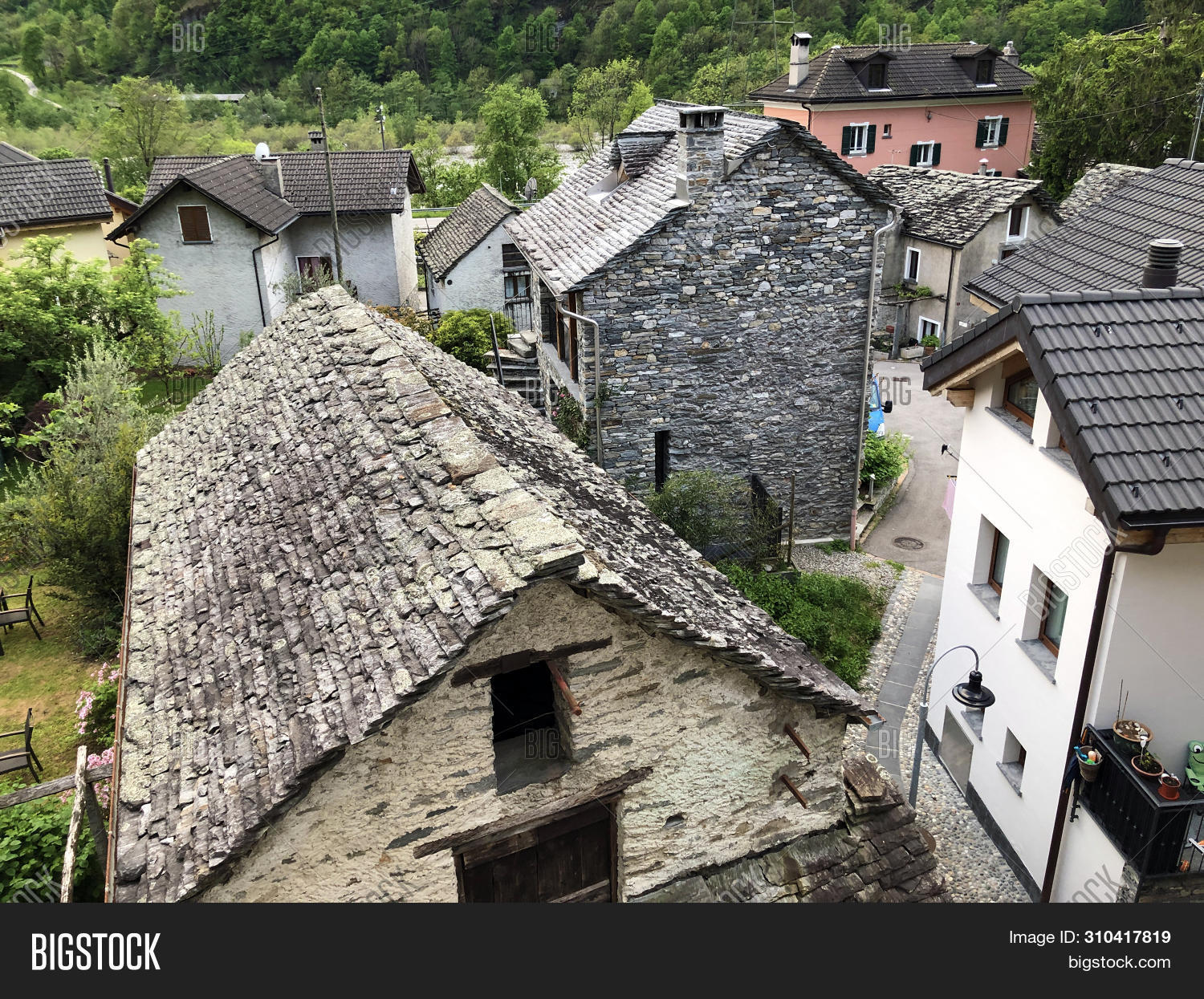 Village Coglio Maggia Image & Photo (Free Trial) | Bigstock