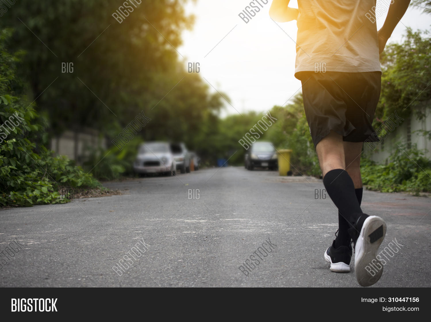 Runner Man Run On Image & Photo (Free Trial) | Bigstock