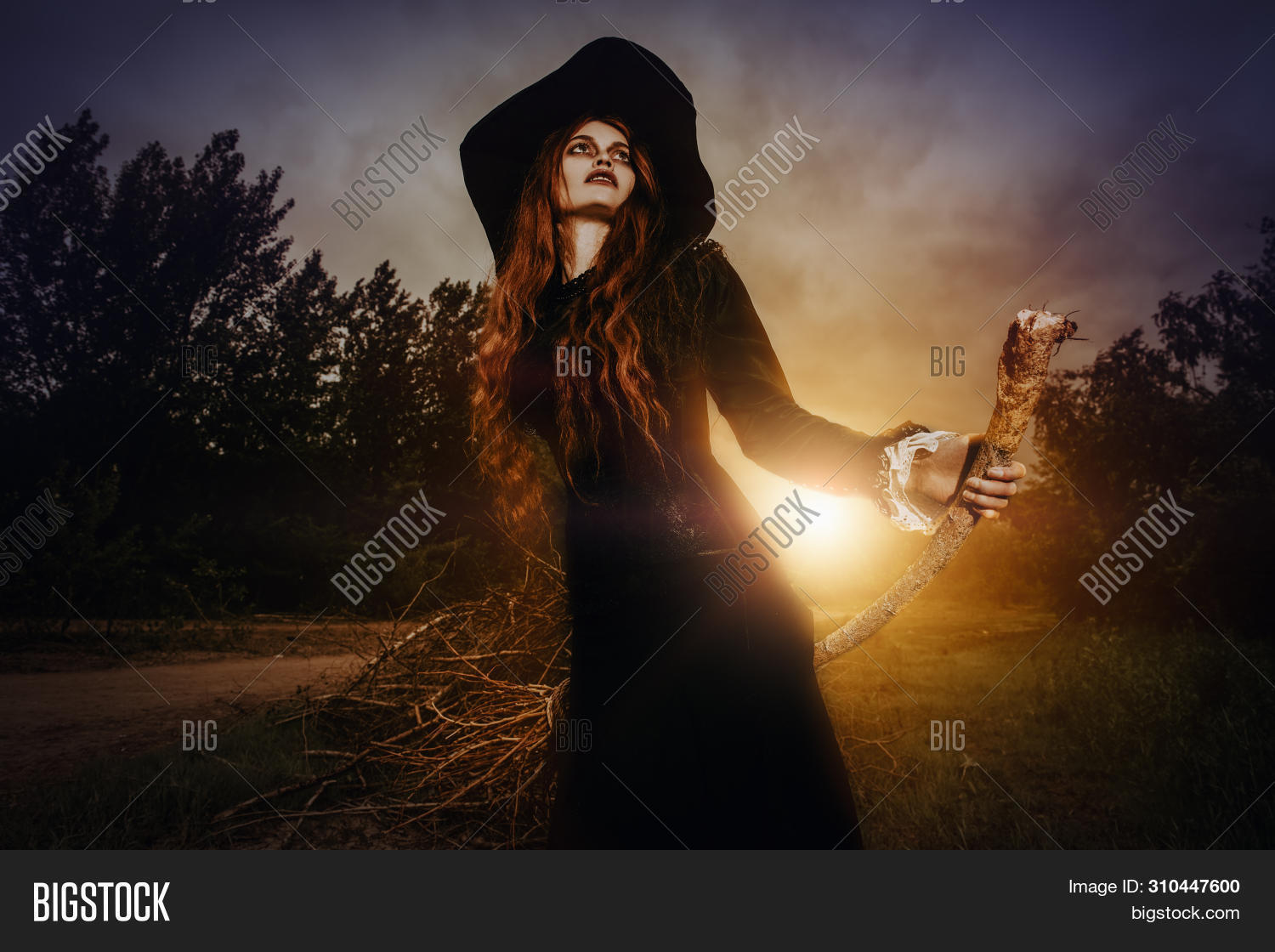 Portrait Angry Witch Image & Photo (Free Trial) | Bigstock