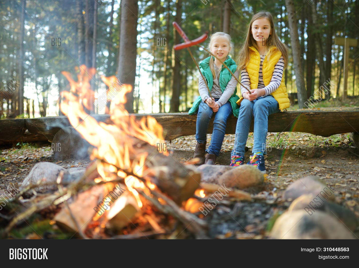 Cute Young Sisters Image & Photo (Free Trial) | Bigstock