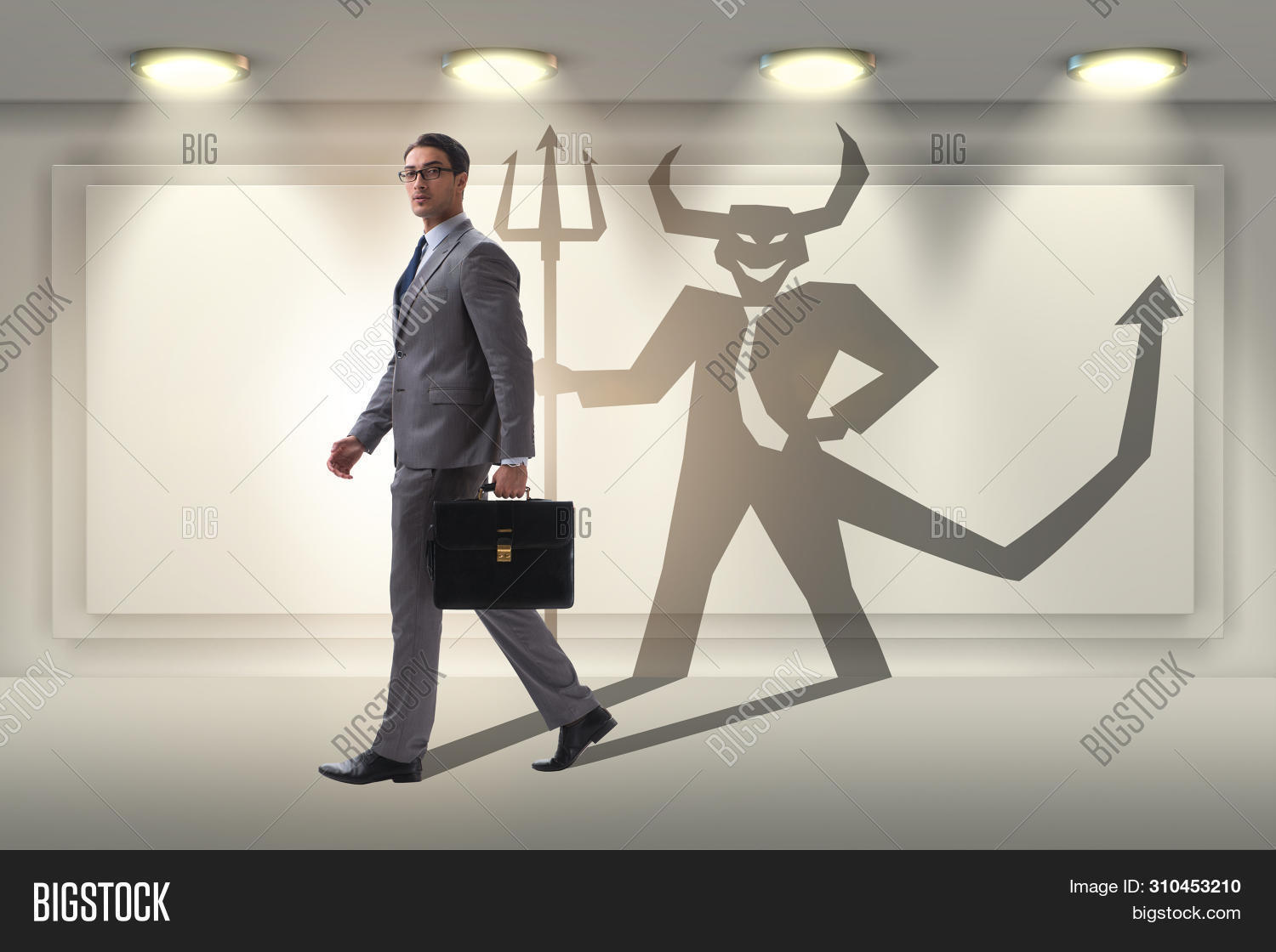 Imagen y foto Devil Hiding (prueba gratis) | Bigstock