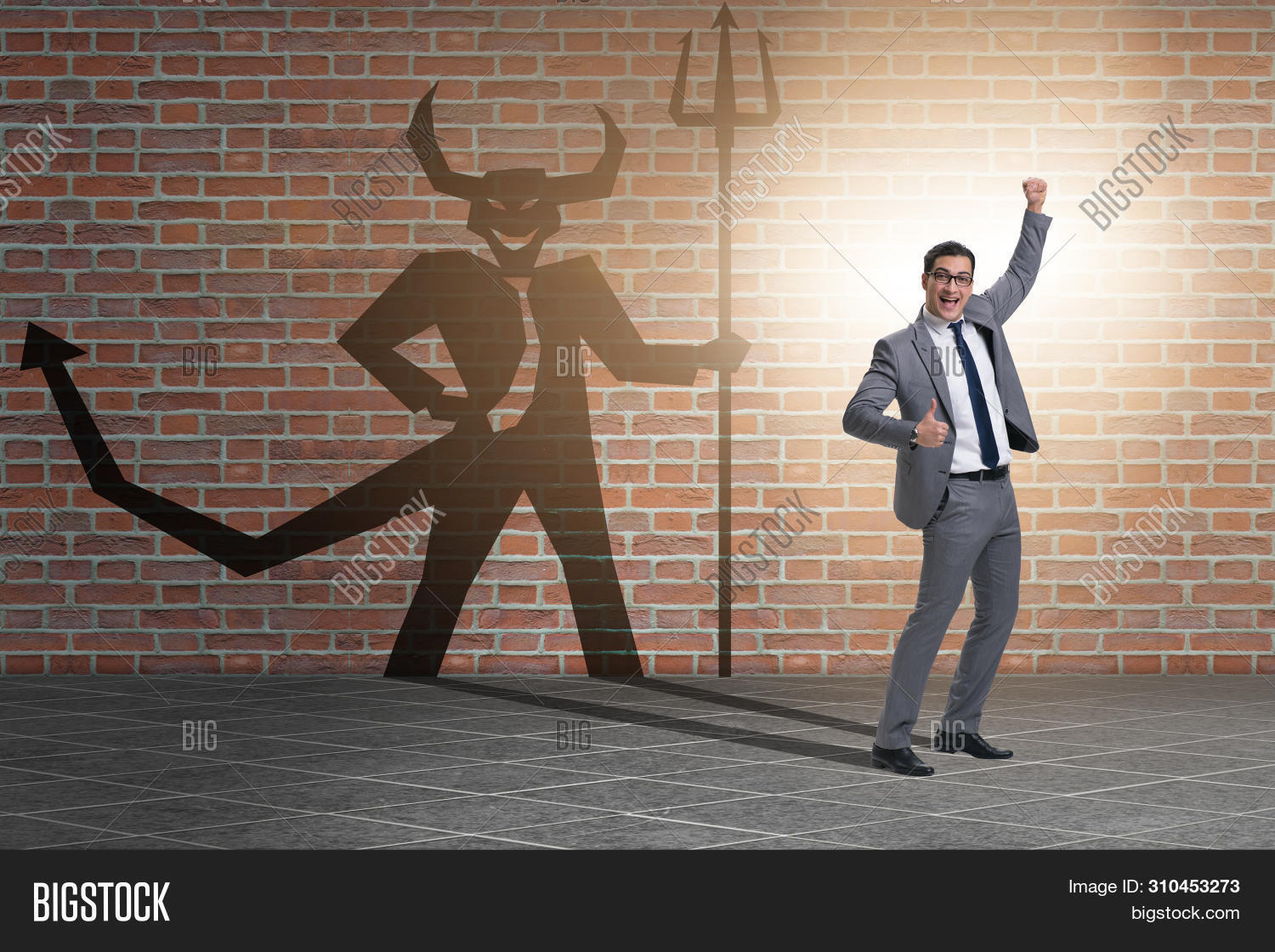 Imagen y foto Devil Hiding (prueba gratis) | Bigstock
