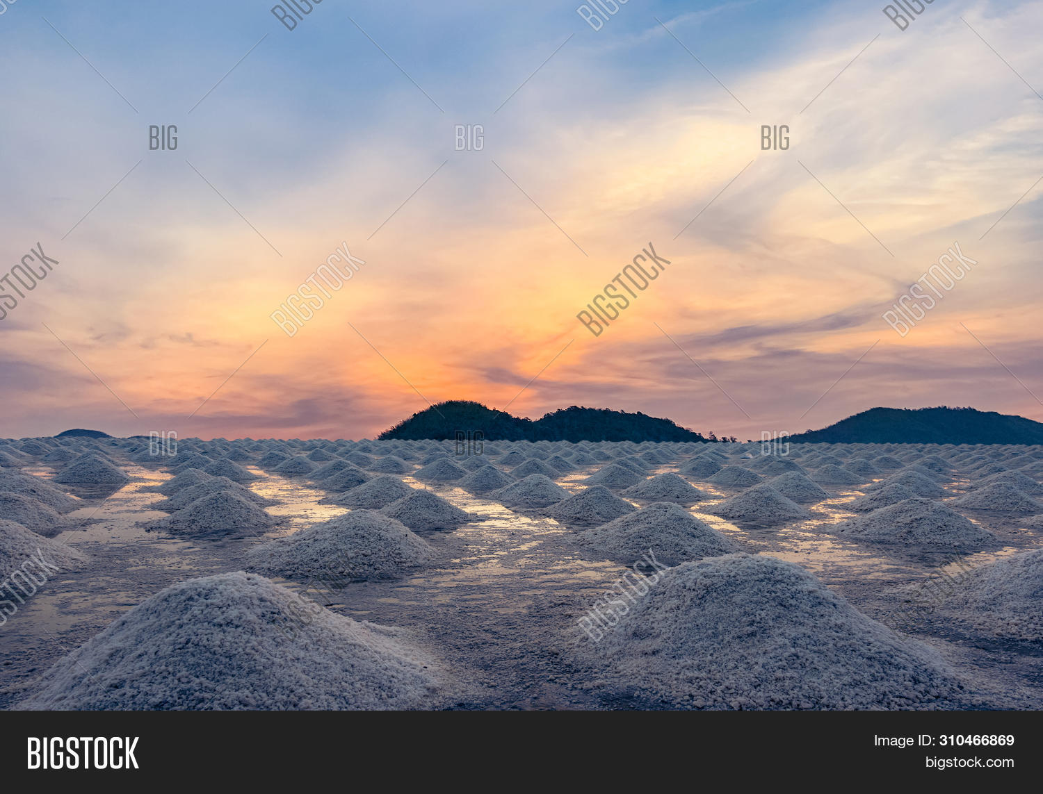 Salt Farm Morning Image & Photo (Free Trial) | Bigstock