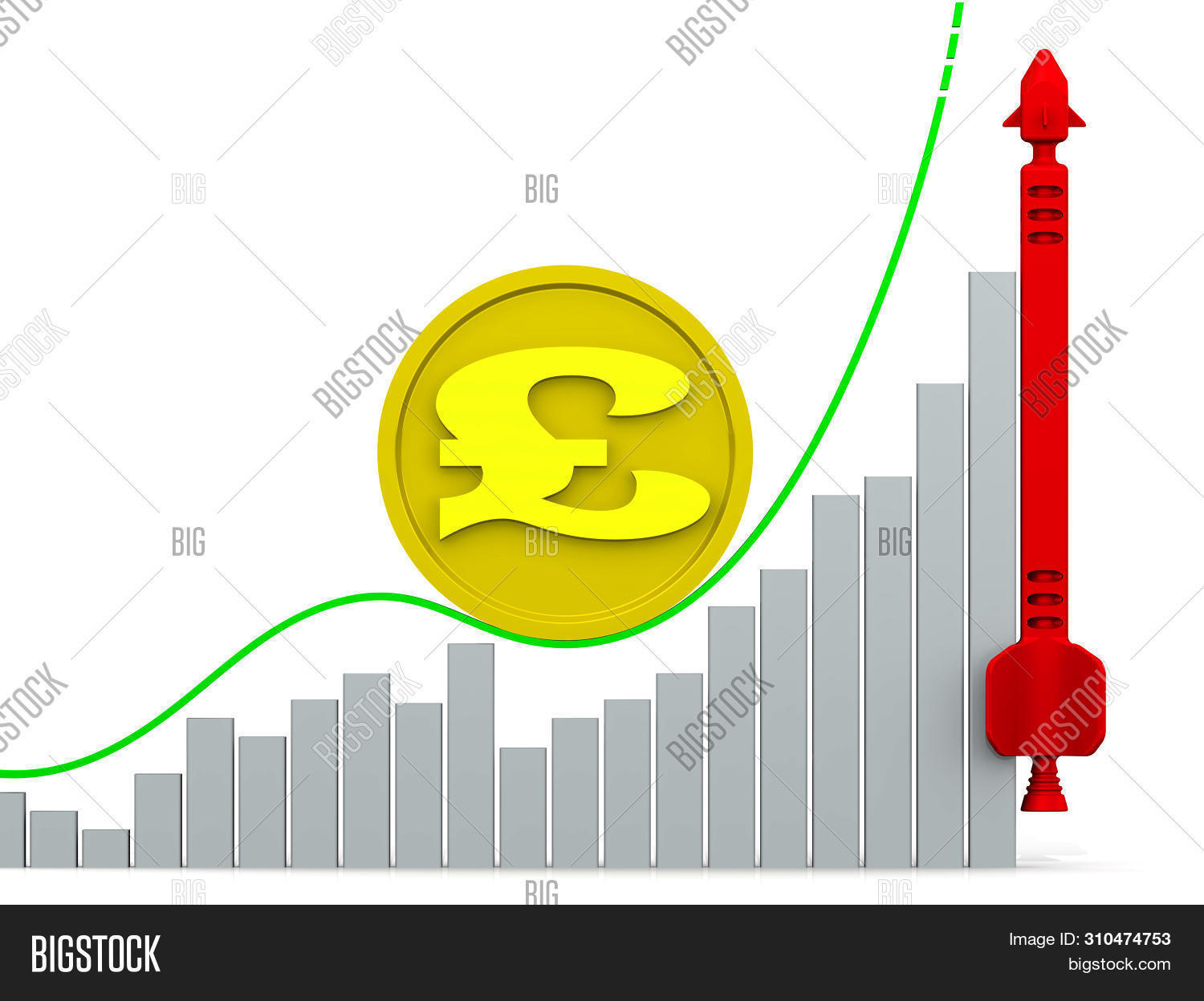 Growth British Pound Image & Photo (Free Trial) | Bigstock