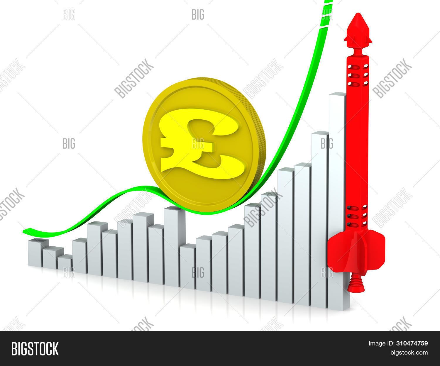 Growth British Pound Image & Photo (Free Trial) | Bigstock