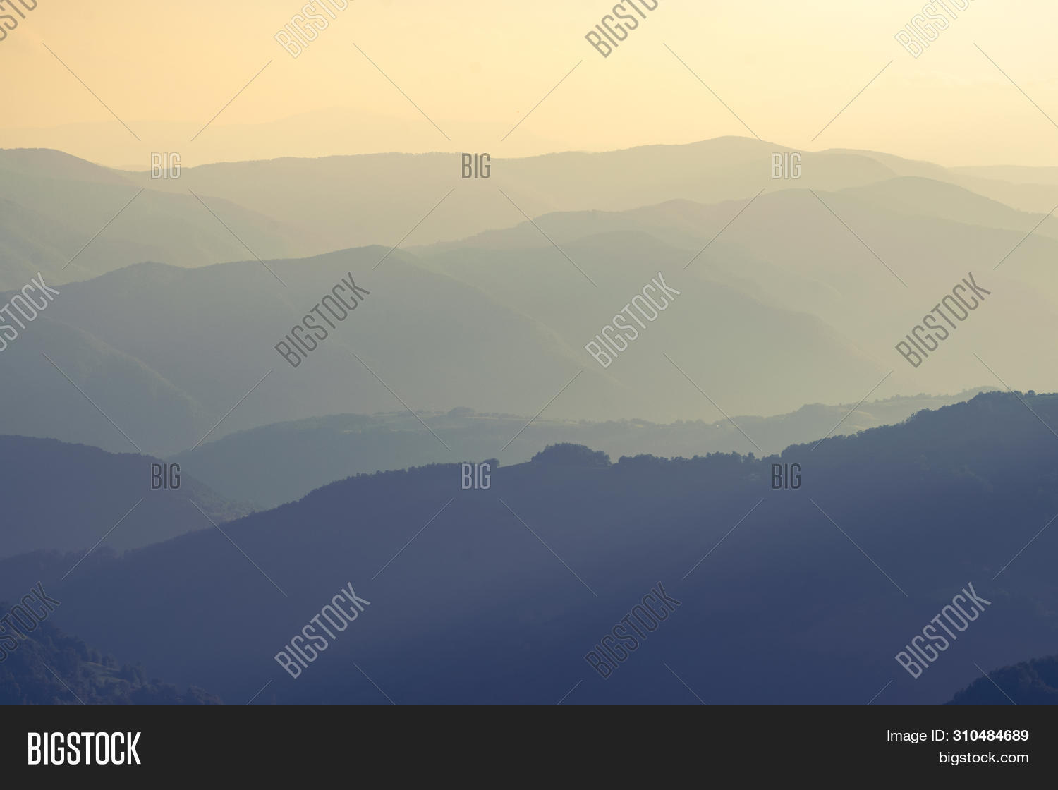 Sunset Mountain Image & Photo (Free Trial) | Bigstock