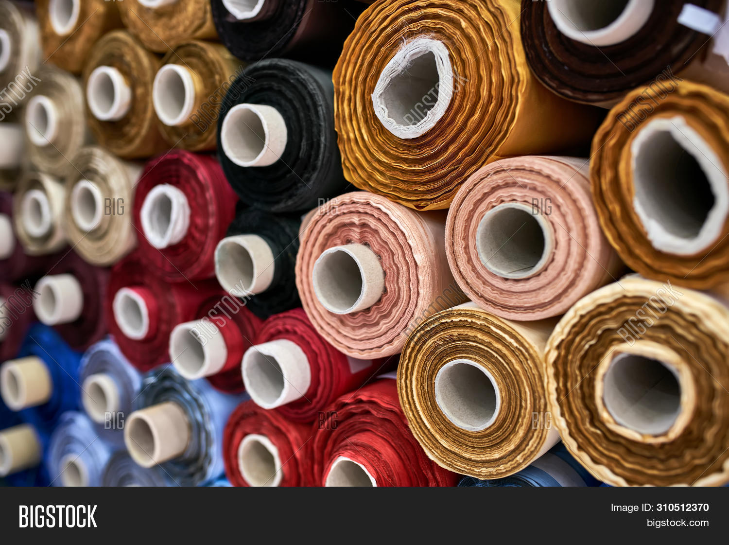 Fabric Warehouse Many Image & Photo (Free Trial) | Bigstock