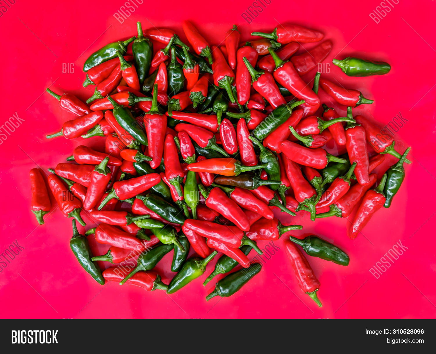 Red Green Chilli Image & Photo (Free Trial) | Bigstock