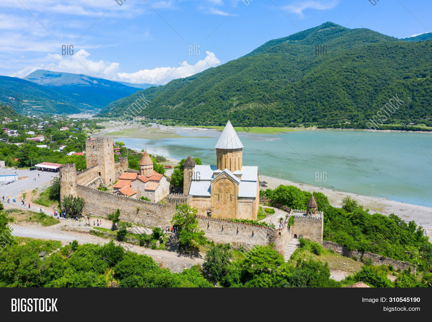 Ananuri Castle Complex Image & Photo (Free Trial) | Bigstock