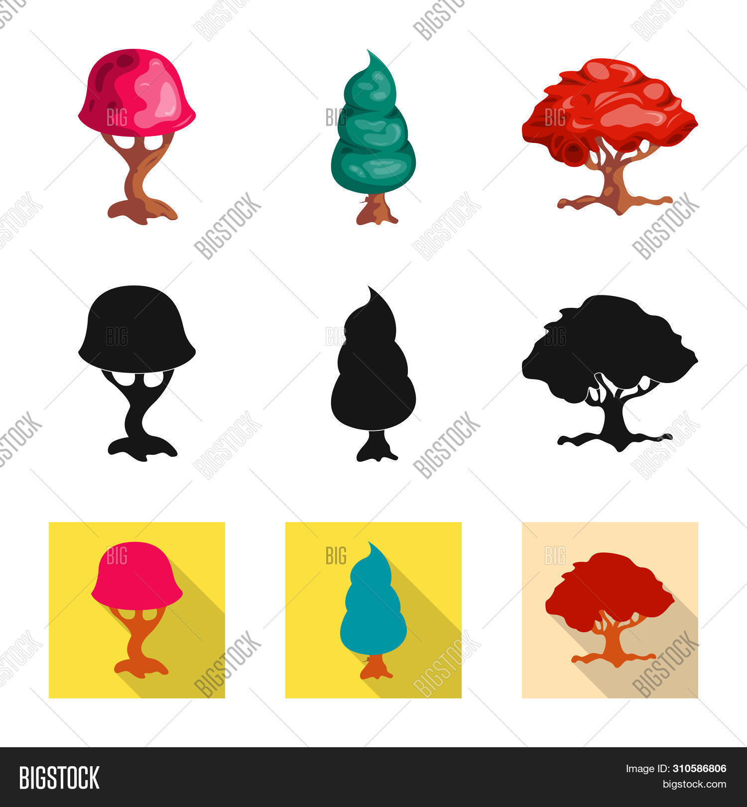 Isolated Object Tree Image & Photo (Free Trial) | Bigstock