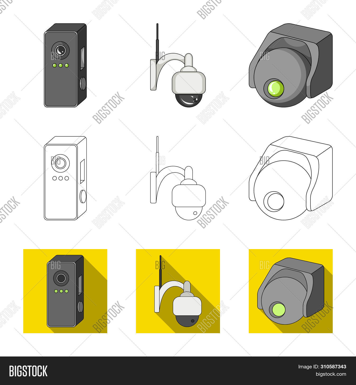 Bitmap Design Cctv Image & Photo (Free Trial) | Bigstock