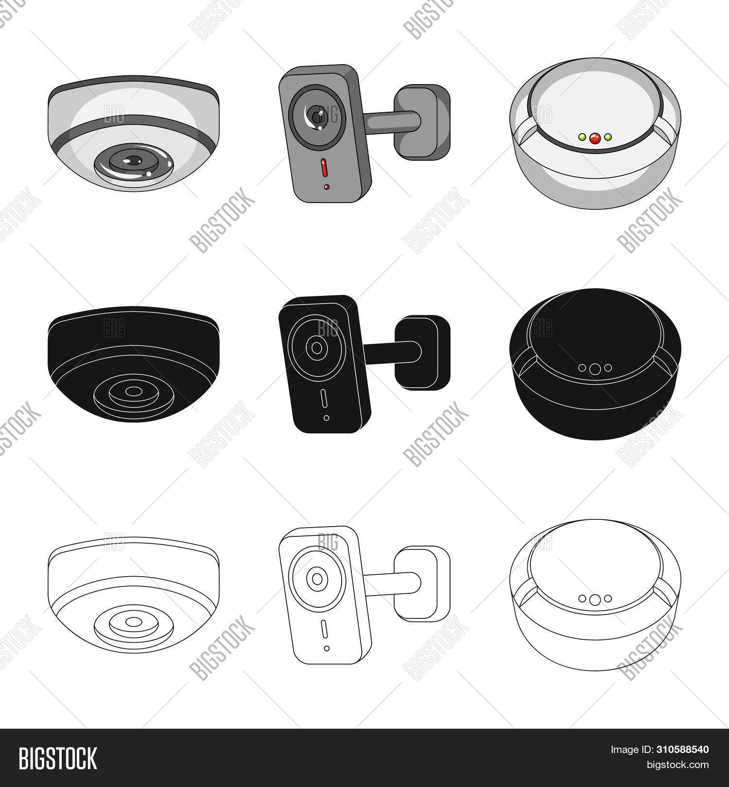 Bitmap Design Cctv Image & Photo (Free Trial) | Bigstock