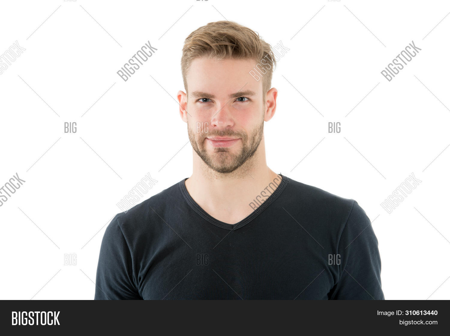 Guy Handsome Unshaven Image & Photo (Free Trial) | Bigstock