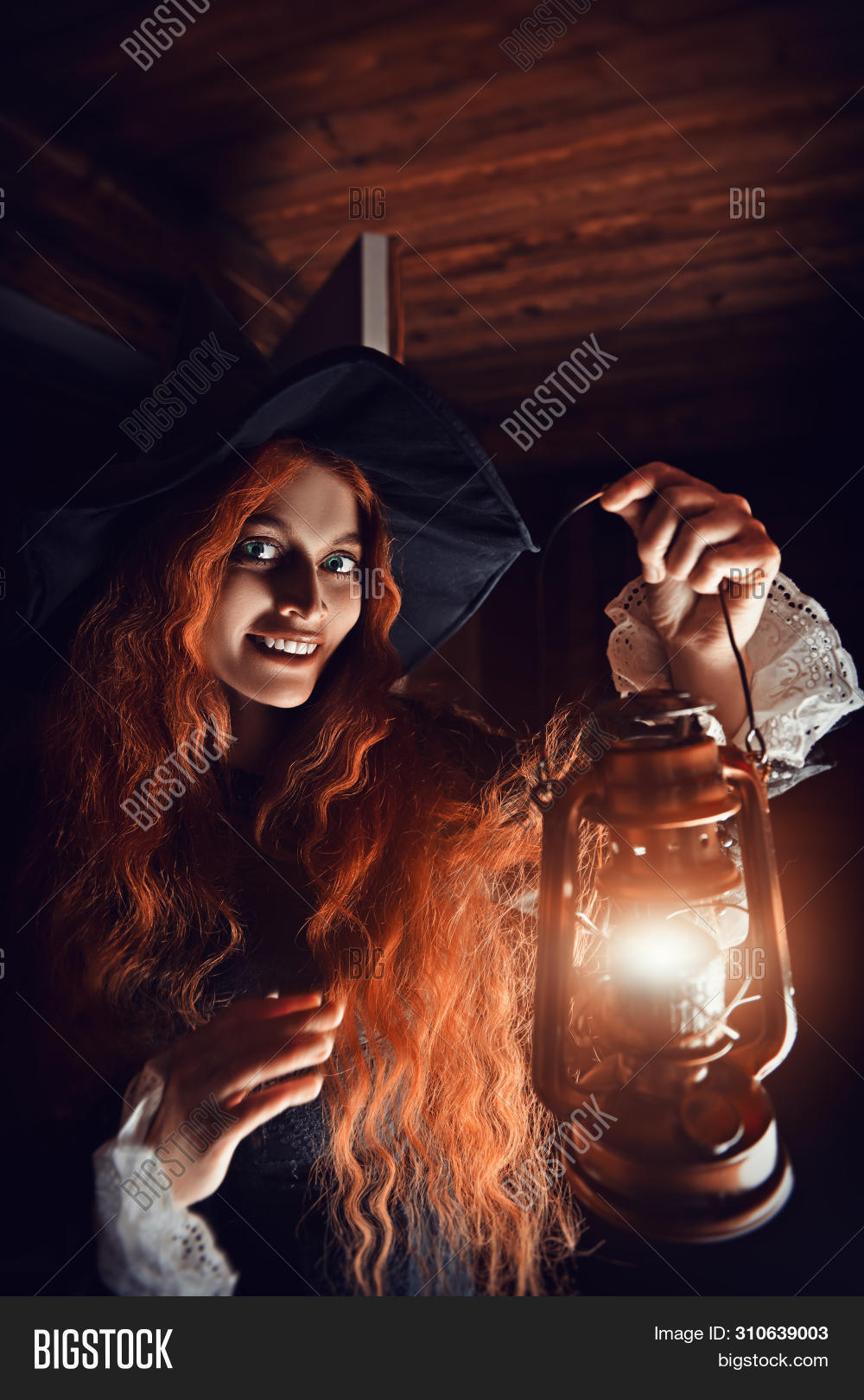 Portrait Redhead Witch Image & Photo (Free Trial) | Bigstock