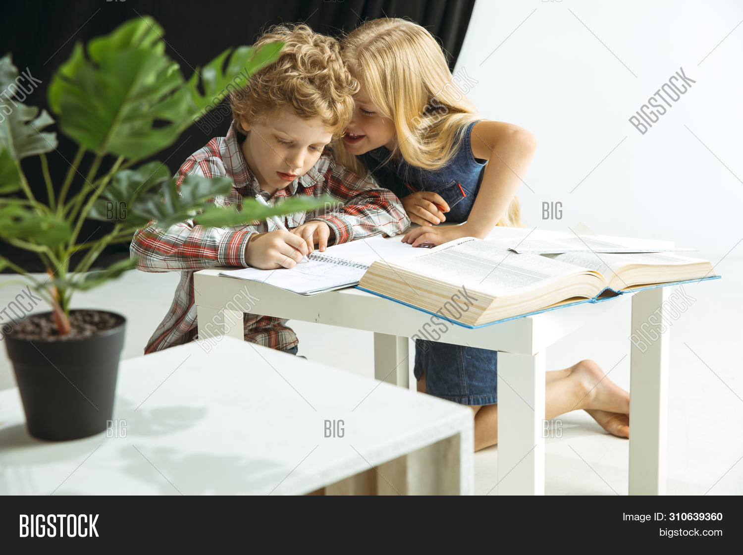 Boy Girl Preparing Image & Photo (Free Trial) | Bigstock