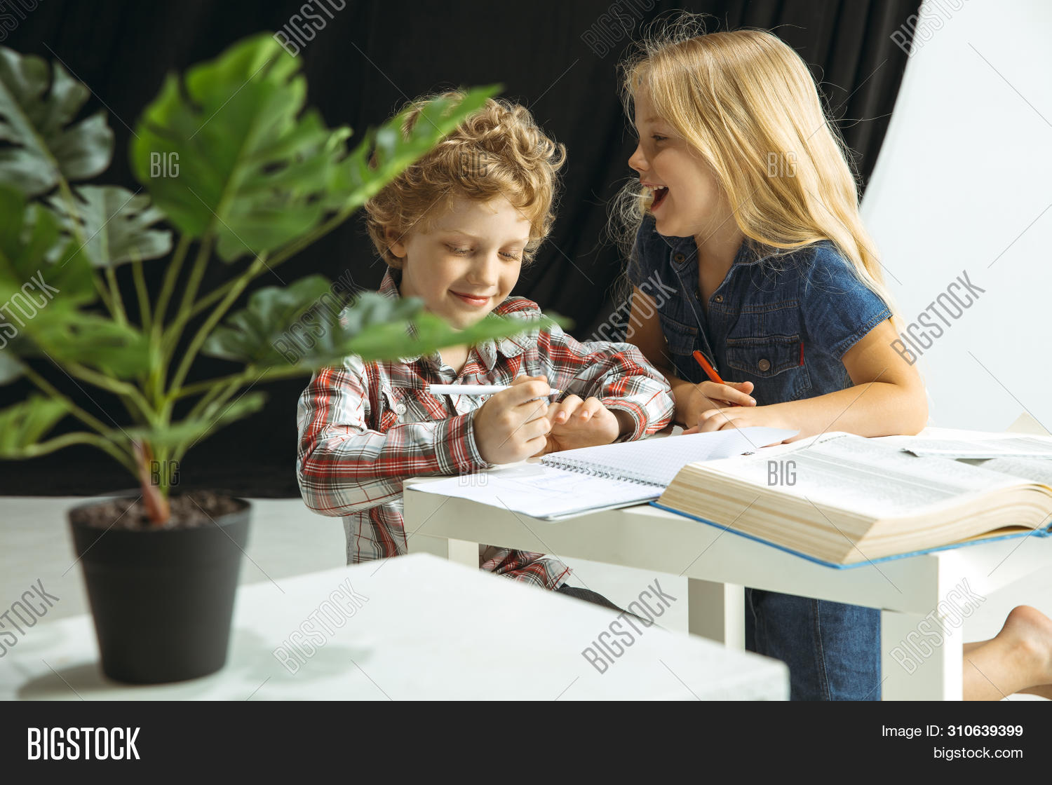 Boy Girl Preparing Image & Photo (Free Trial) | Bigstock