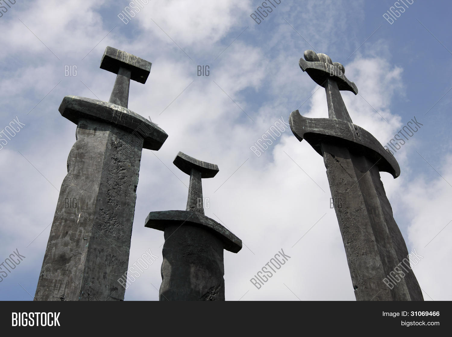 Three Swords Monument Image & Photo (Free Trial) | Bigstock