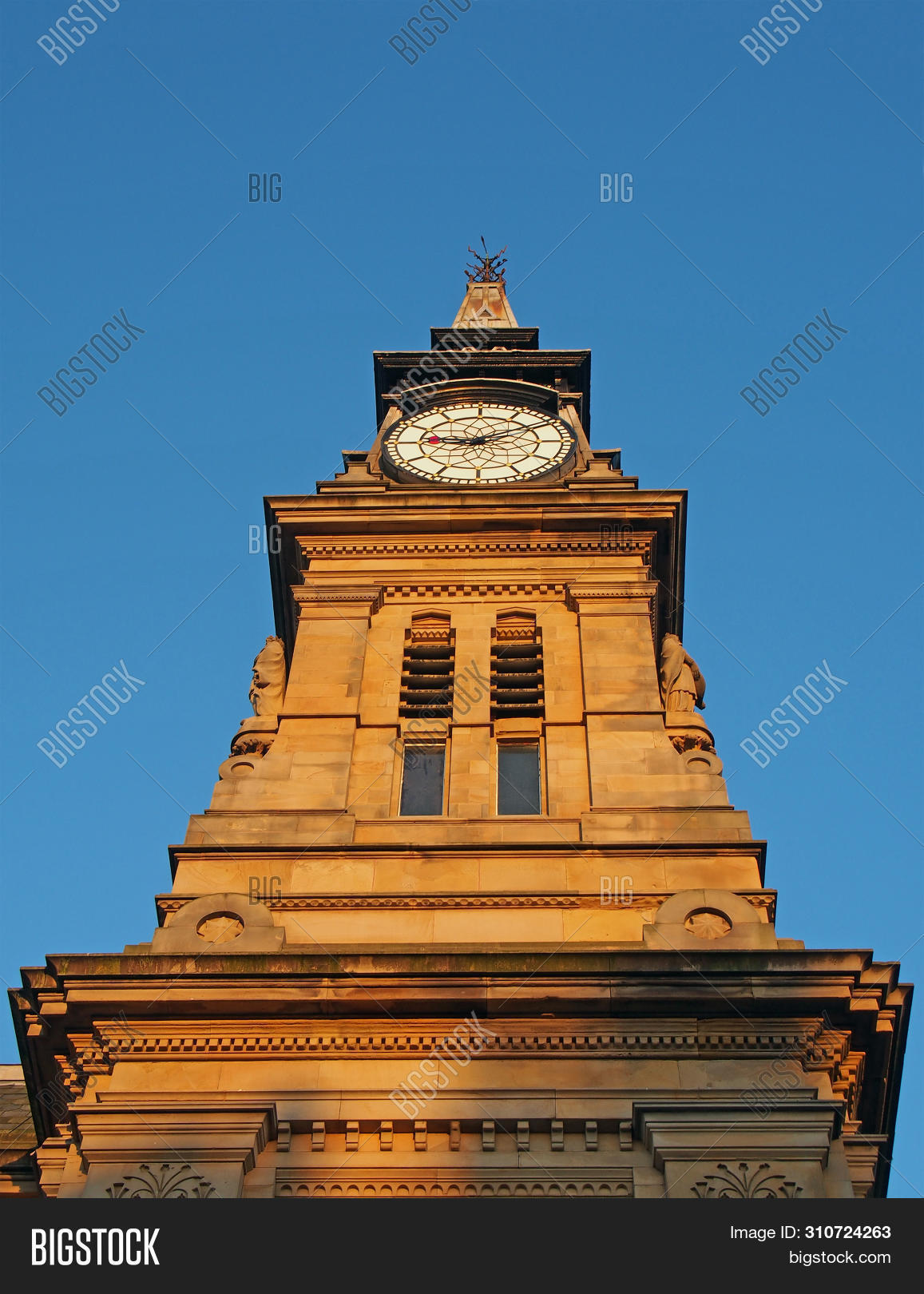 Tall Clock Tower Image & Photo (Free Trial) | Bigstock