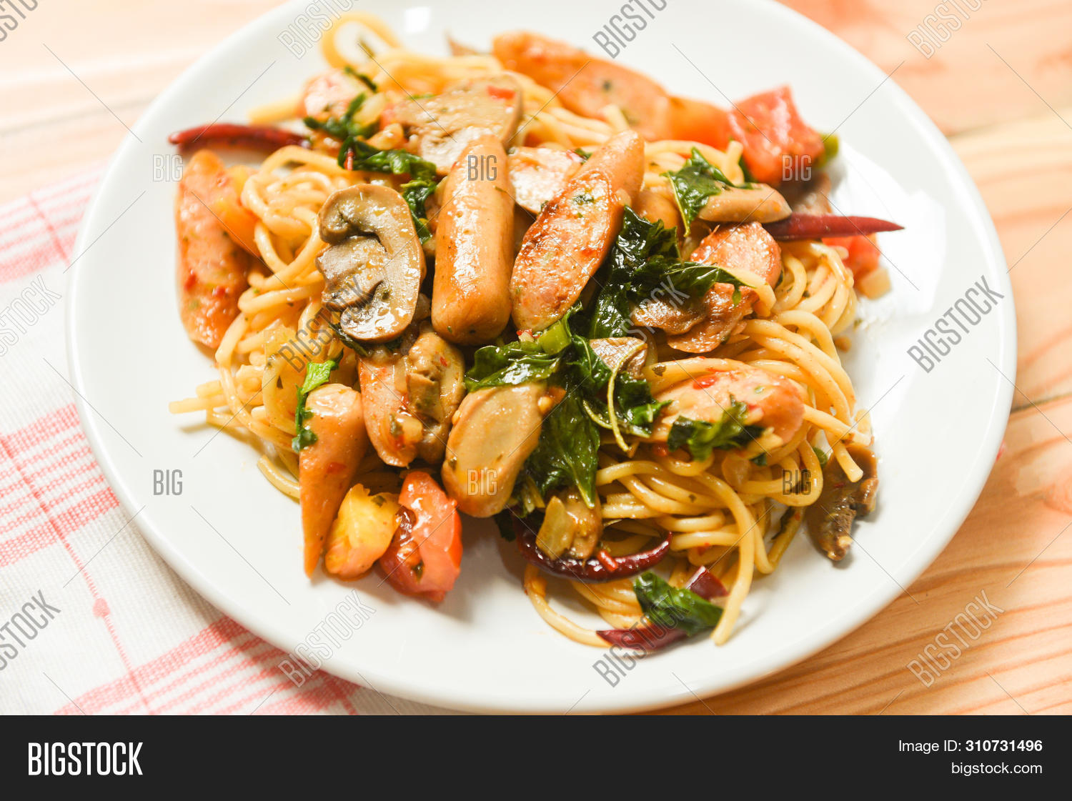 Hot Spicy Spaghetti Image & Photo (Free Trial) | Bigstock