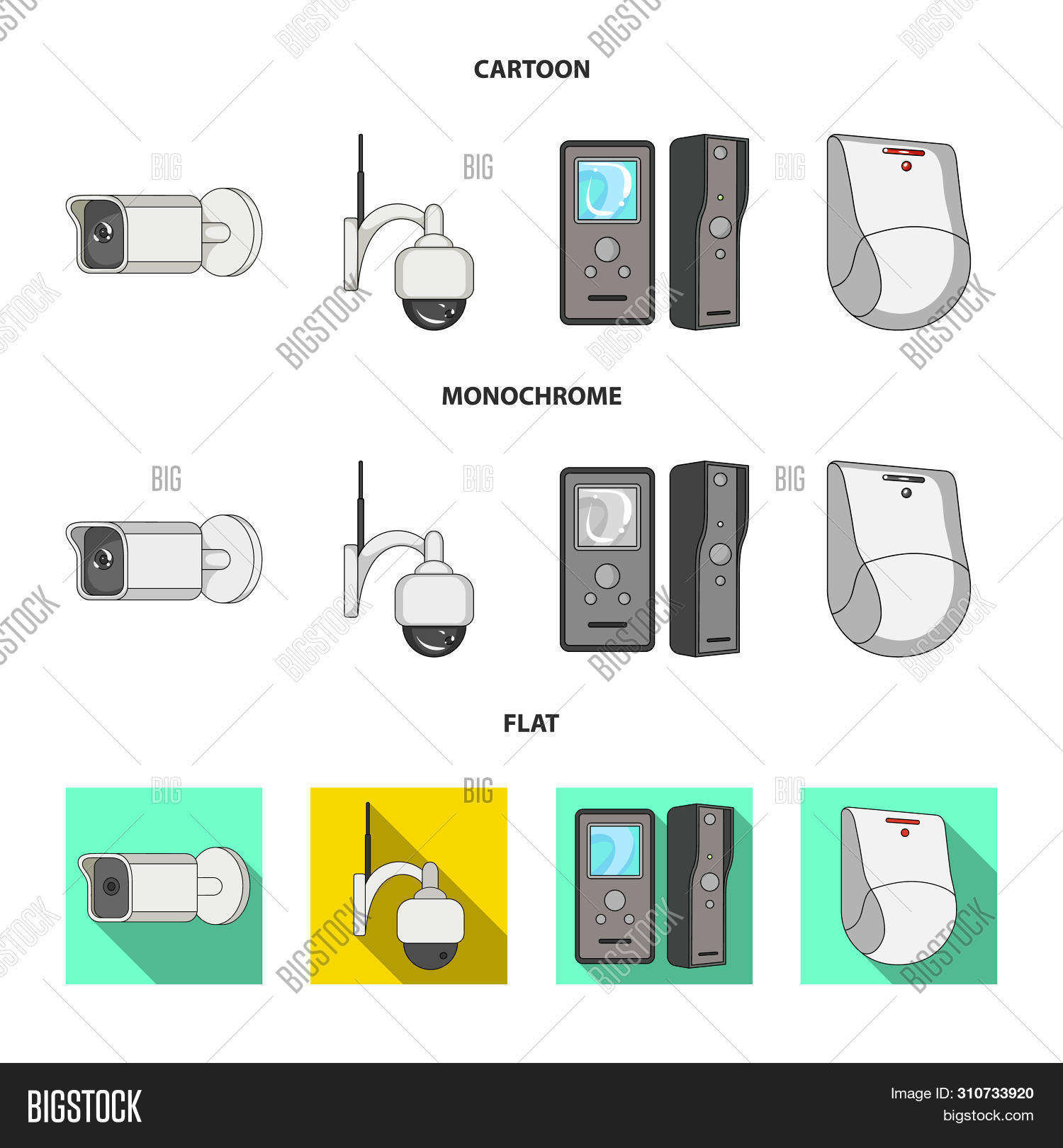 Bitmap Design Cctv Image & Photo (Free Trial) | Bigstock