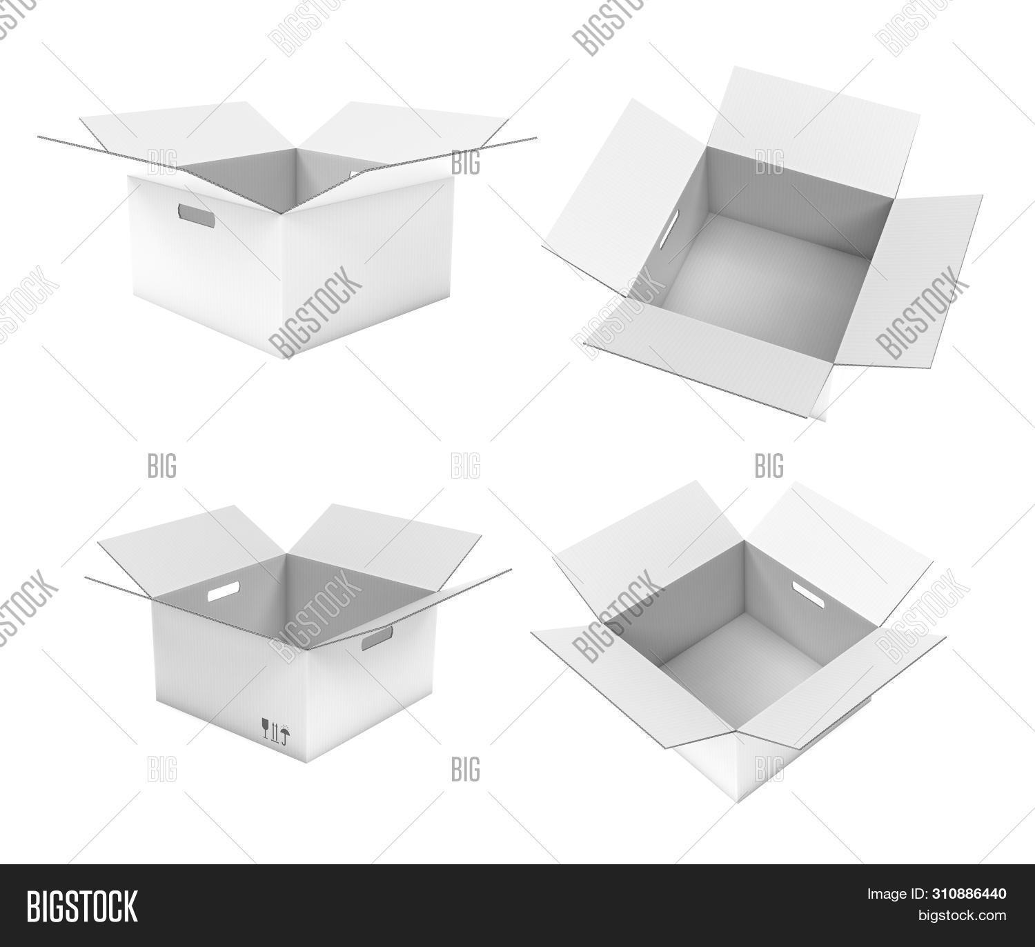 Open Corrugated Carton Image & Photo (Free Trial) | Bigstock