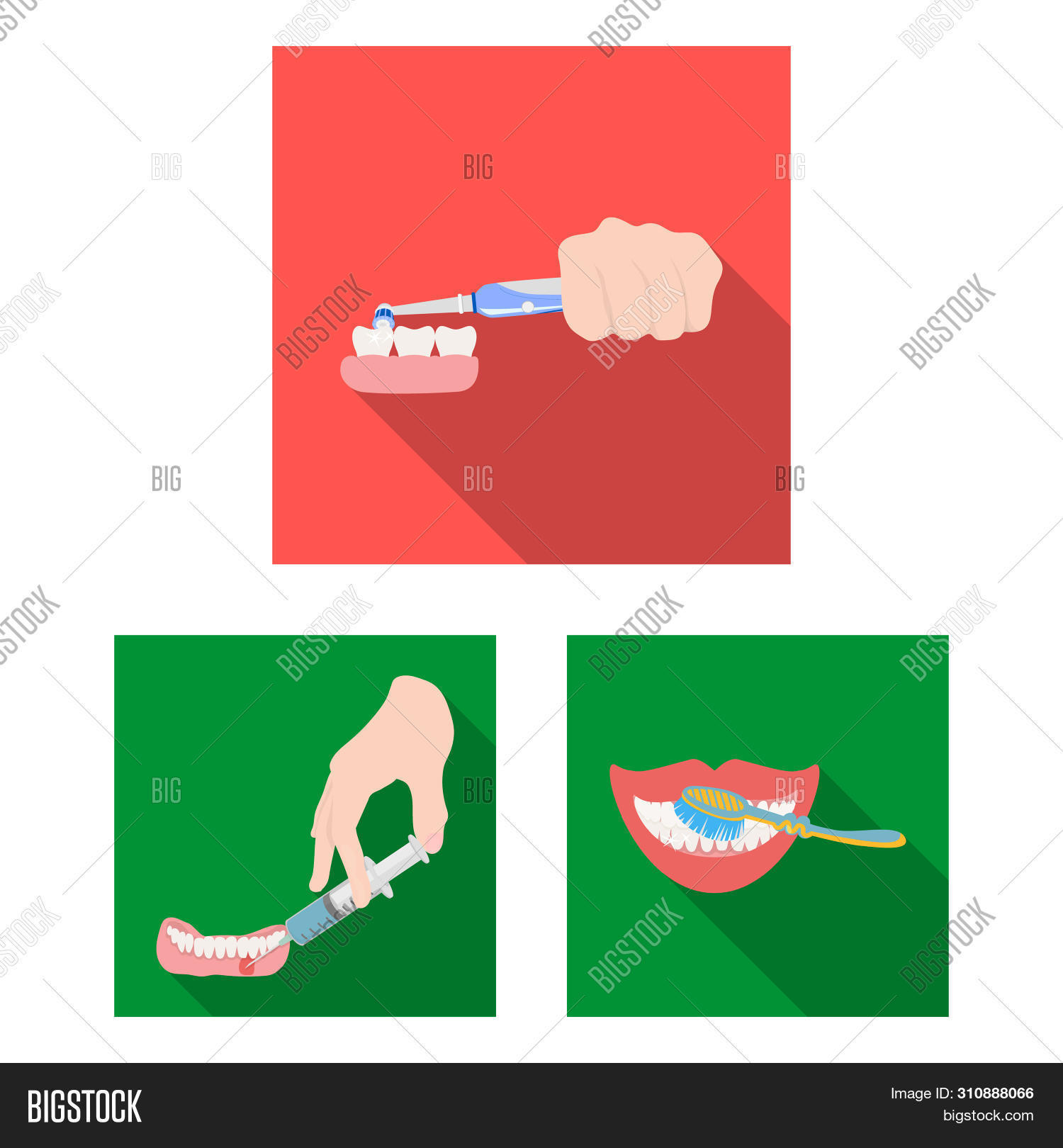 Bitmap Design Tooth Image & Photo (Free Trial) | Bigstock