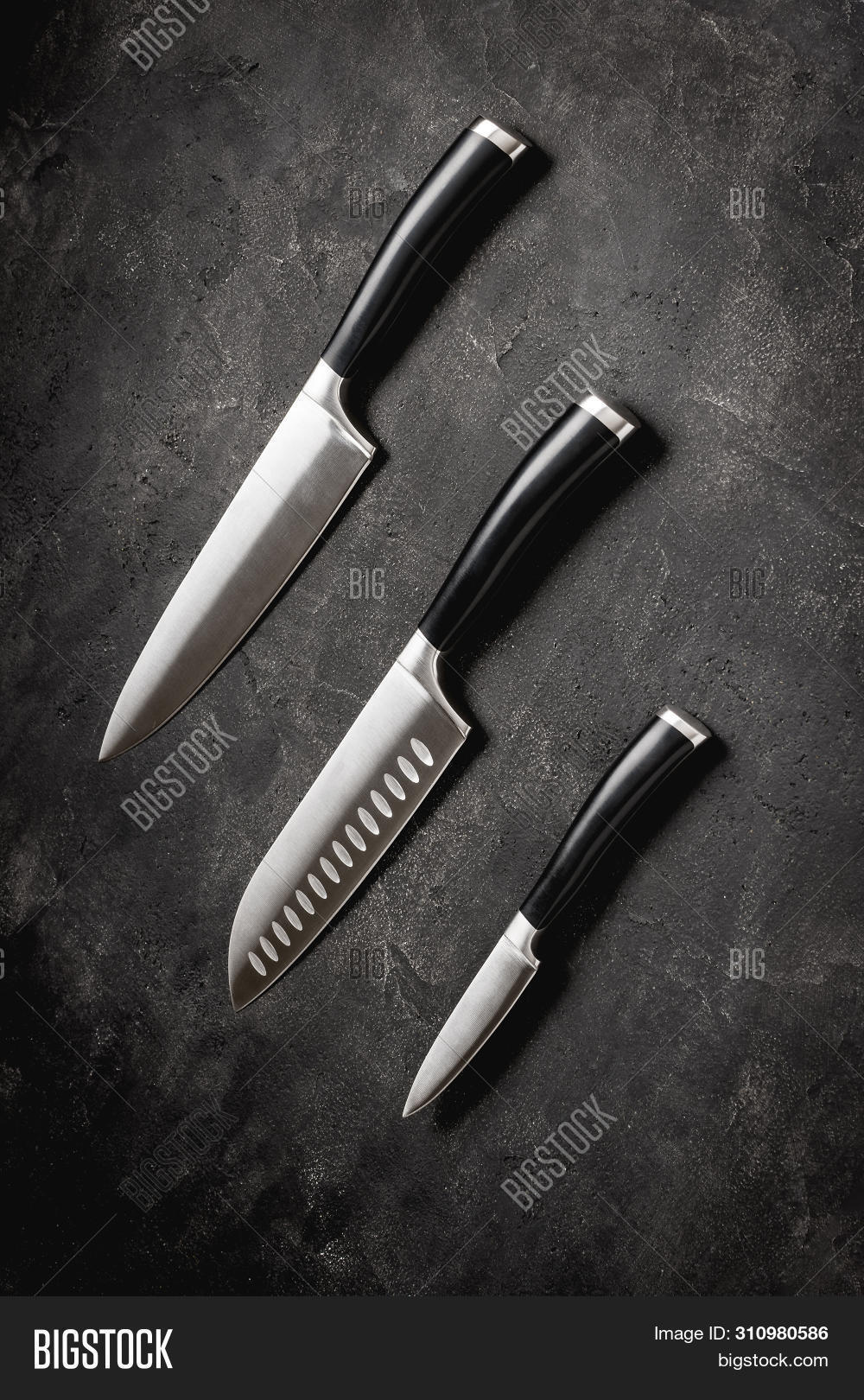 Modern Kitchen Knives Image & Photo (Free Trial) | Bigstock