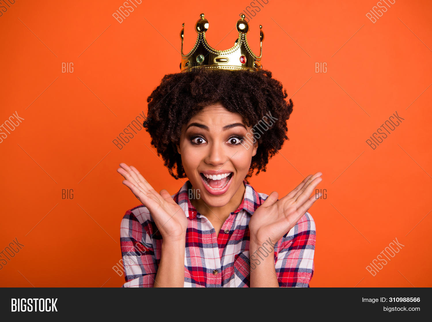 Photo Overjoyed Lady Image & Photo (Free Trial) | Bigstock