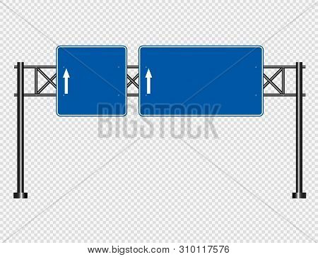 Blue Traffic Sign, Vector & Photo (Free Trial) | Bigstock