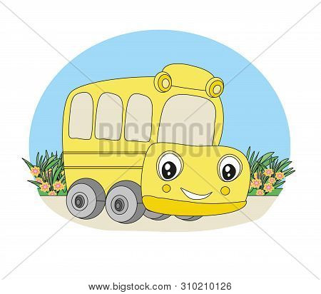 School Bus Funny Vector & Photo (Free Trial) | Bigstock