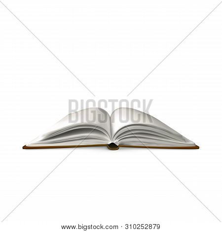 Realistic Open Book. Vector & Photo (Free Trial) | Bigstock