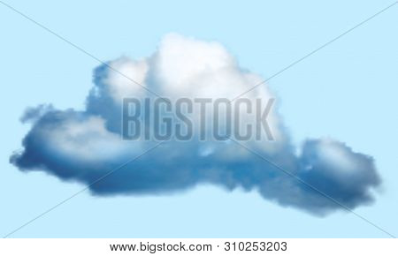 Realistic Cloud Over Vector & Photo (Free Trial) | Bigstock