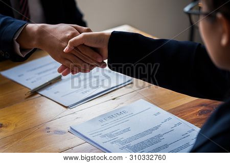 Handshake Success Job Image & Photo (Free Trial) | Bigstock