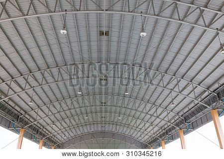 Steel Roof Structure. Image & Photo (Free Trial) | Bigstock
