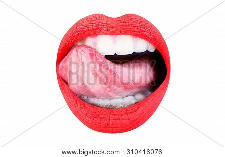 Red Lip, Lipstick Image & Photo (Free Trial) | Bigstock