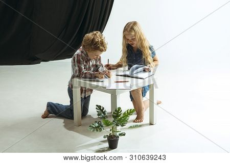 Boy Girl Preparing Image & Photo (Free Trial) | Bigstock
