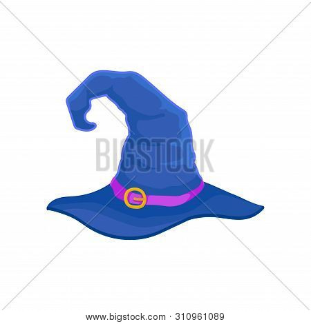 Blue Wizard Hat Pink Vector & Photo (Free Trial) | Bigstock
