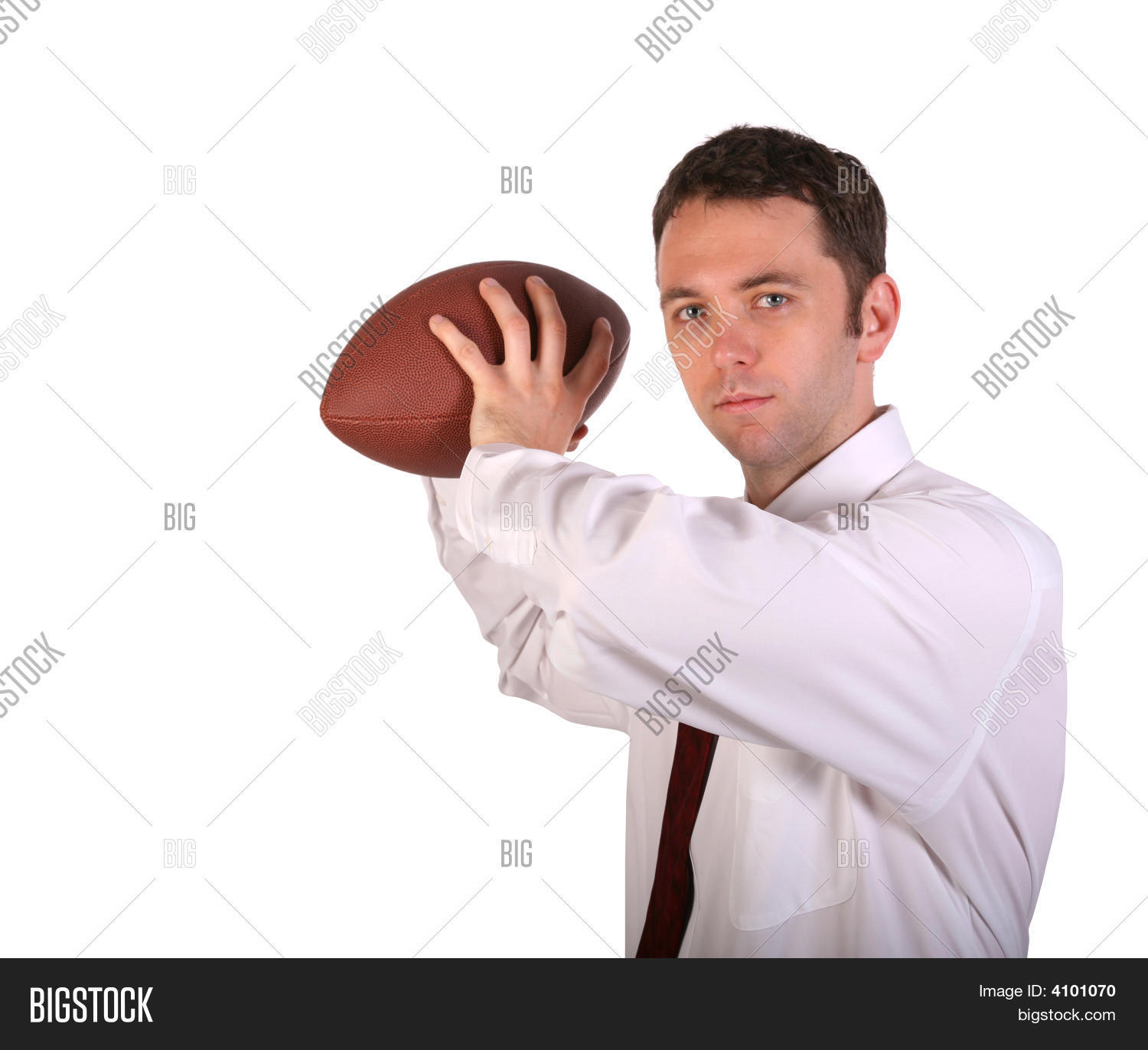 Quarterback Pose Image & Photo (Free Trial) | Bigstock