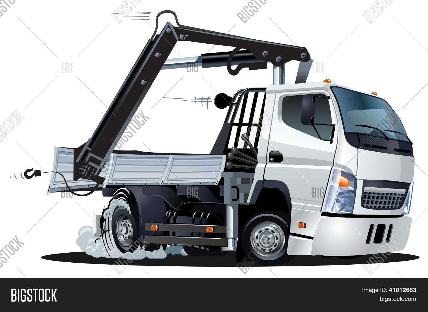 Vector Cartoon Lkw Vector & Photo (Free Trial) | Bigstock