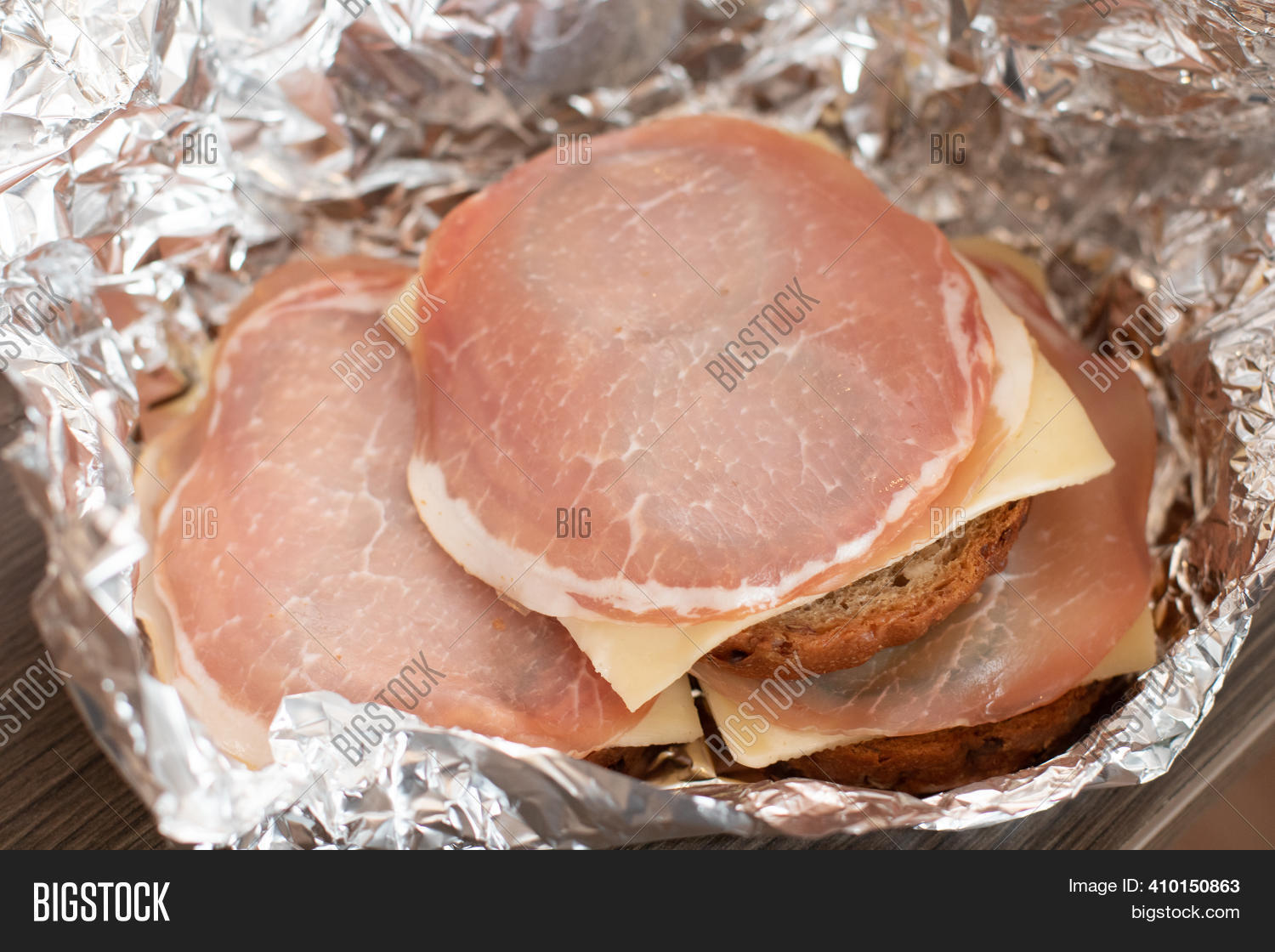 Sandwich Foil. Raw Image & Photo (Free Trial) | Bigstock