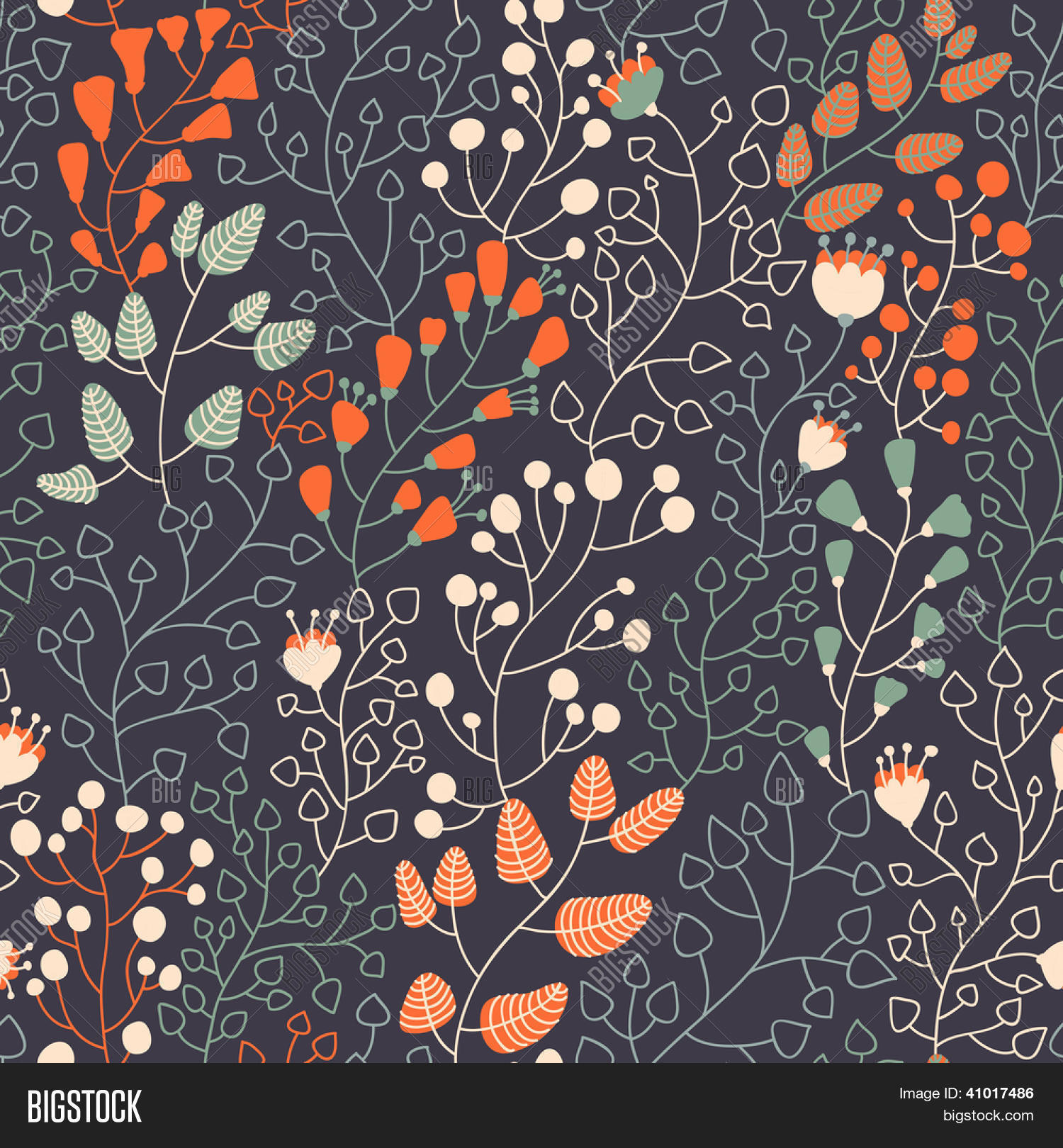 Vintage Floral Vector & Photo (Free Trial) | Bigstock