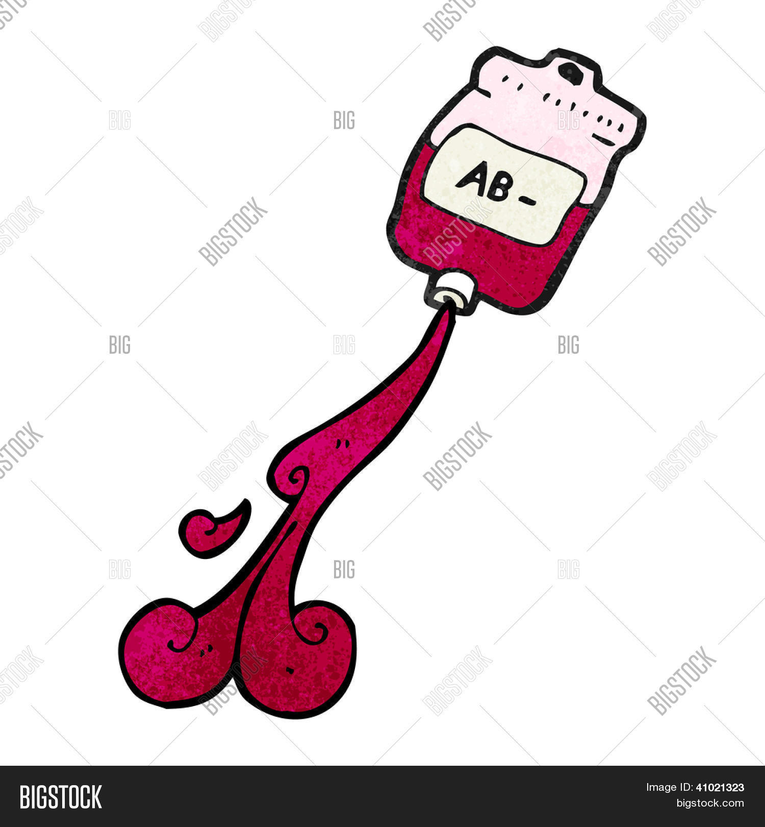 Cartoon Blood Bag Vector & Photo (Free Trial) | Bigstock