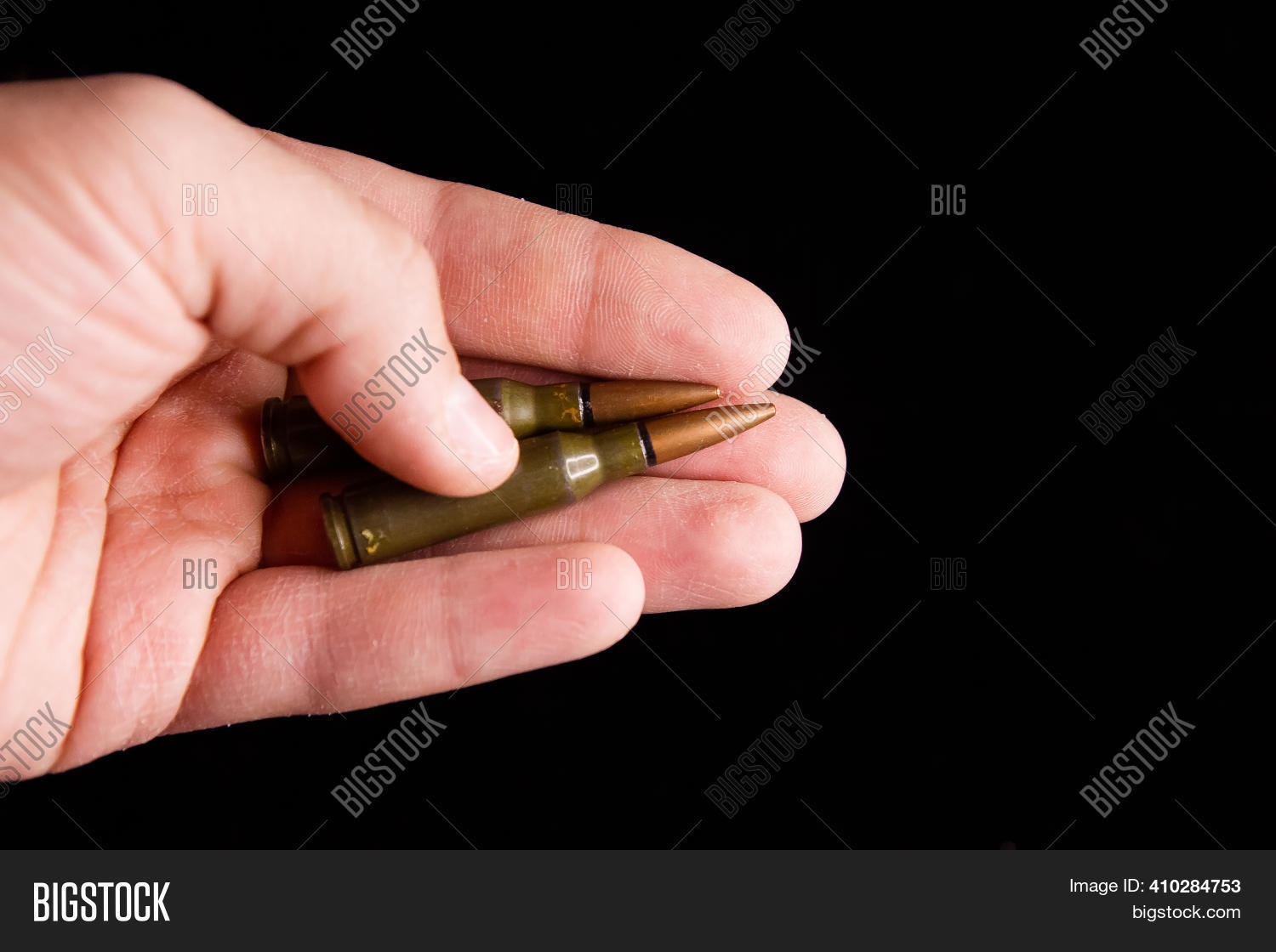 Bullets Hand, Hand Image & Photo (Free Trial) | Bigstock