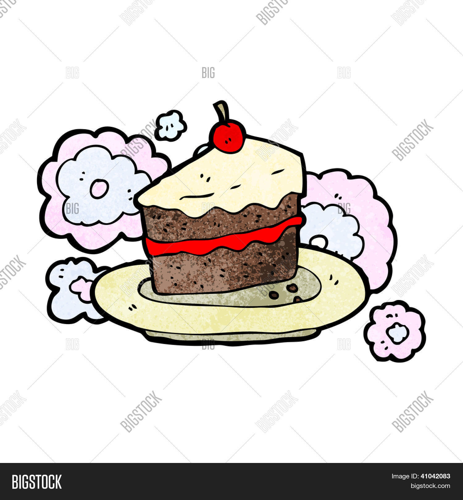 Cartoon Cake Vector & Photo (Free Trial) | Bigstock