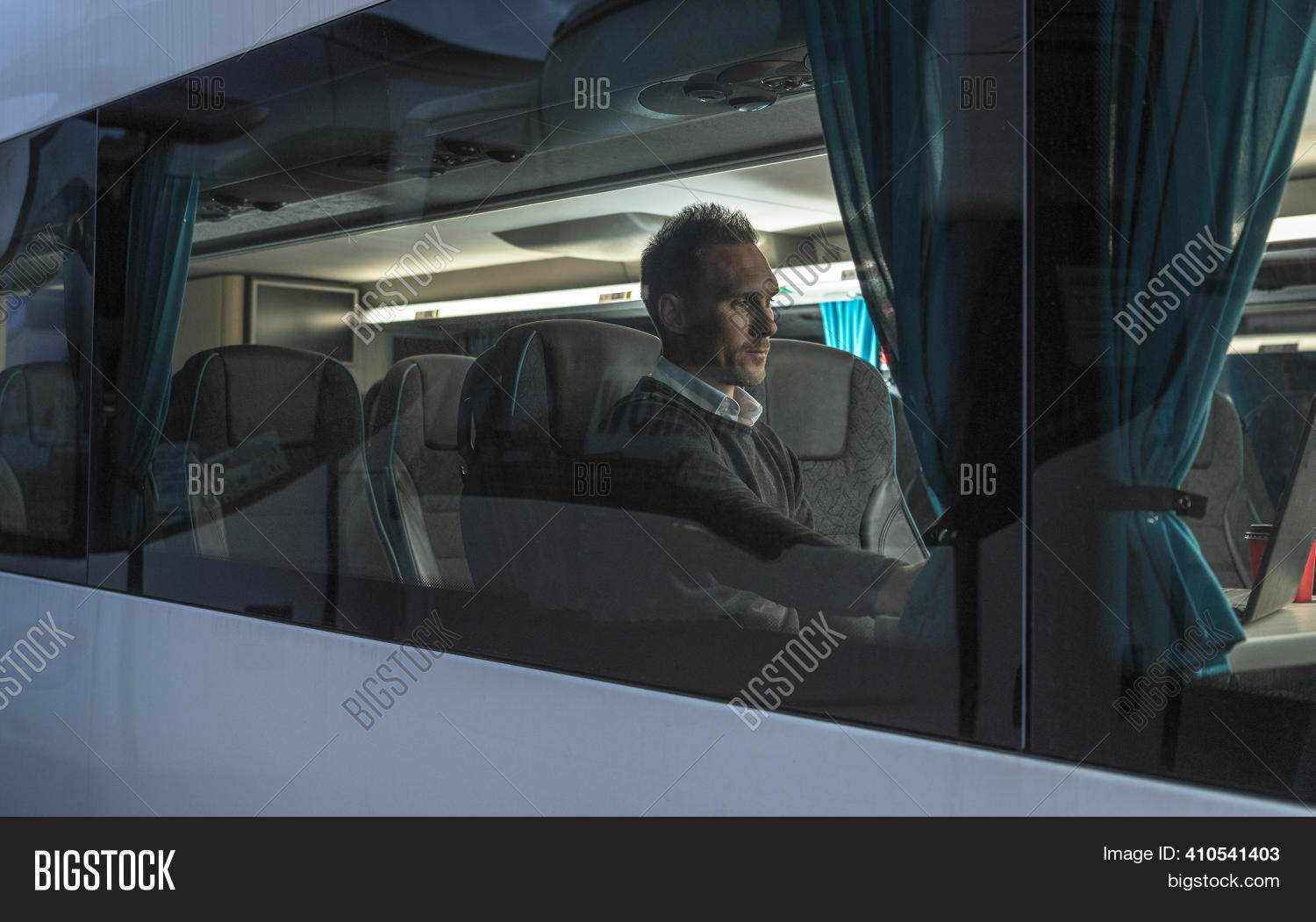 Caucasian Men Seating Image & Photo (Free Trial) | Bigstock