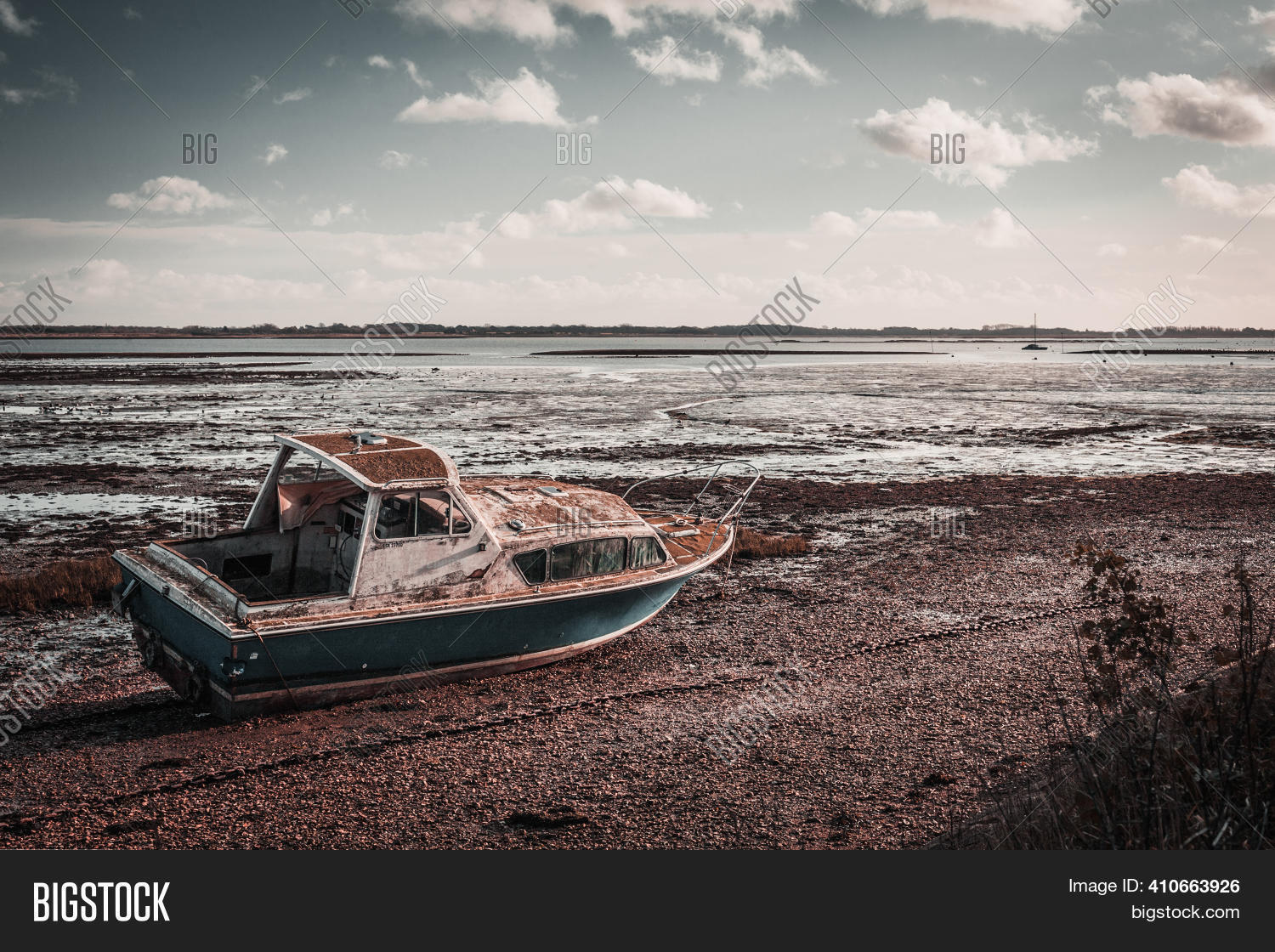 Old Boat On Beach. Image & Photo (Free Trial) | Bigstock