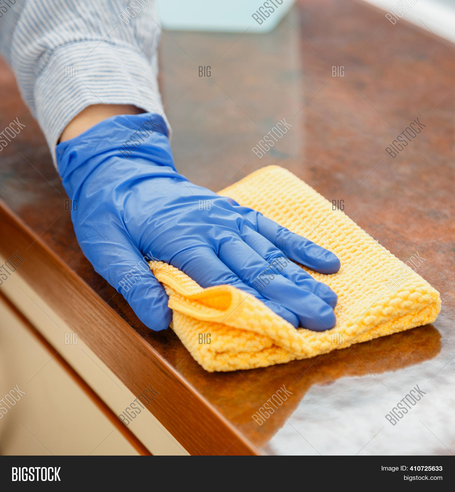 Woman Wiping Table Image & Photo (Free Trial) | Bigstock