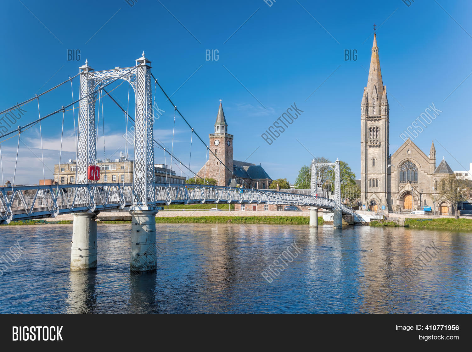 Inverness City Bridge Image & Photo (Free Trial) | Bigstock
