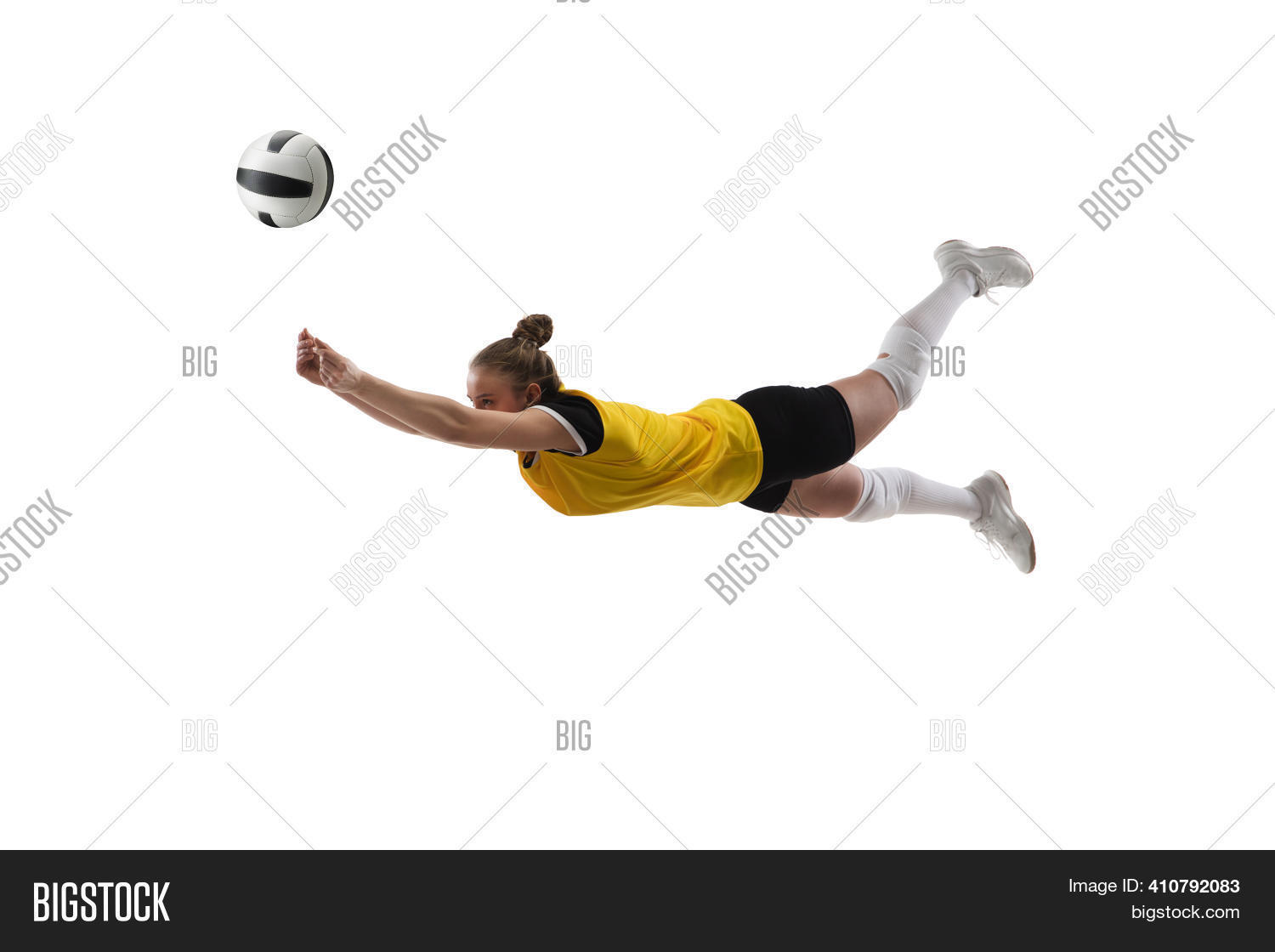 Flying. Young Female Image & Photo (Free Trial) | Bigstock