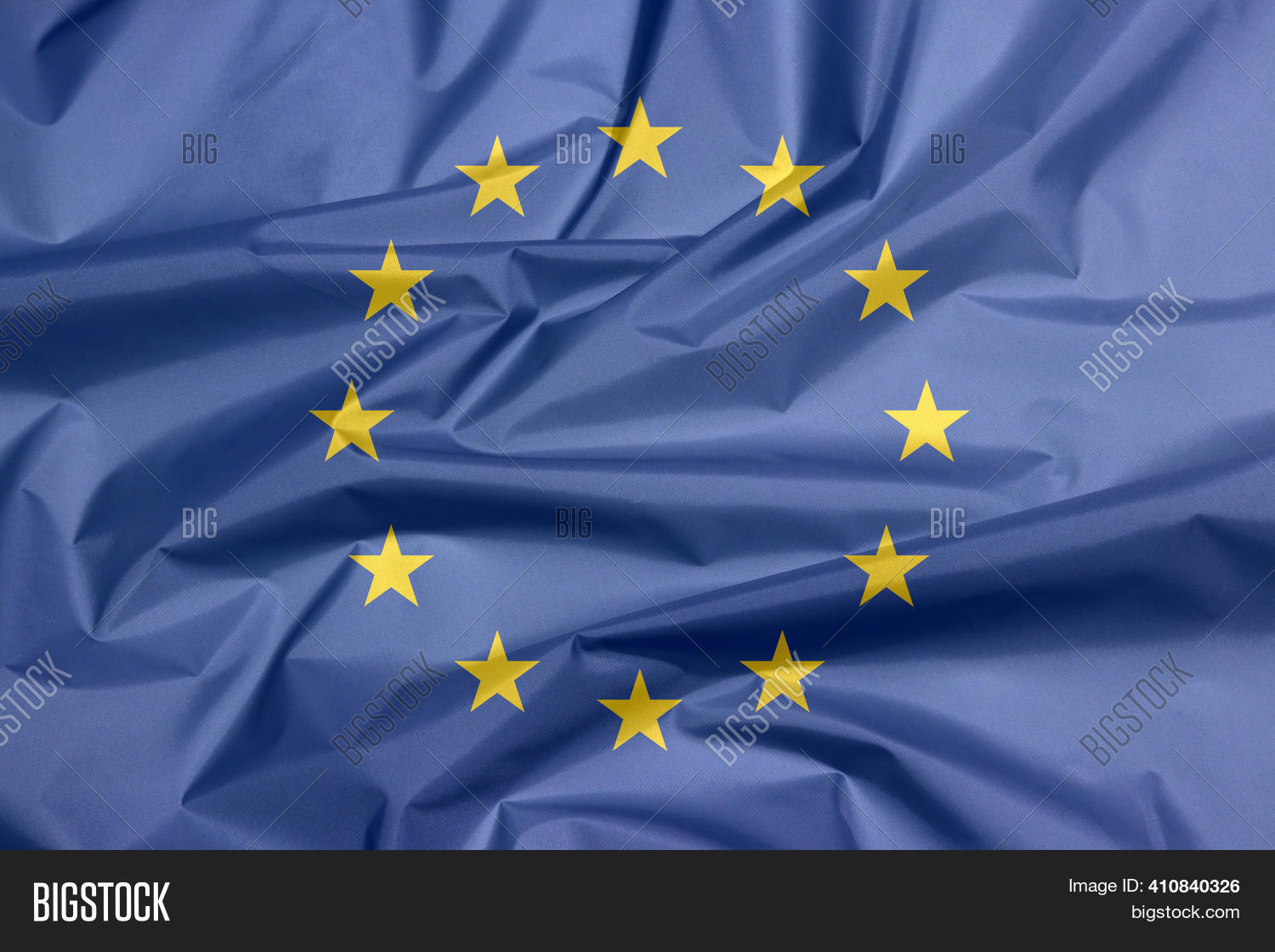 Fabric Flag Europe. Image & Photo (Free Trial) | Bigstock